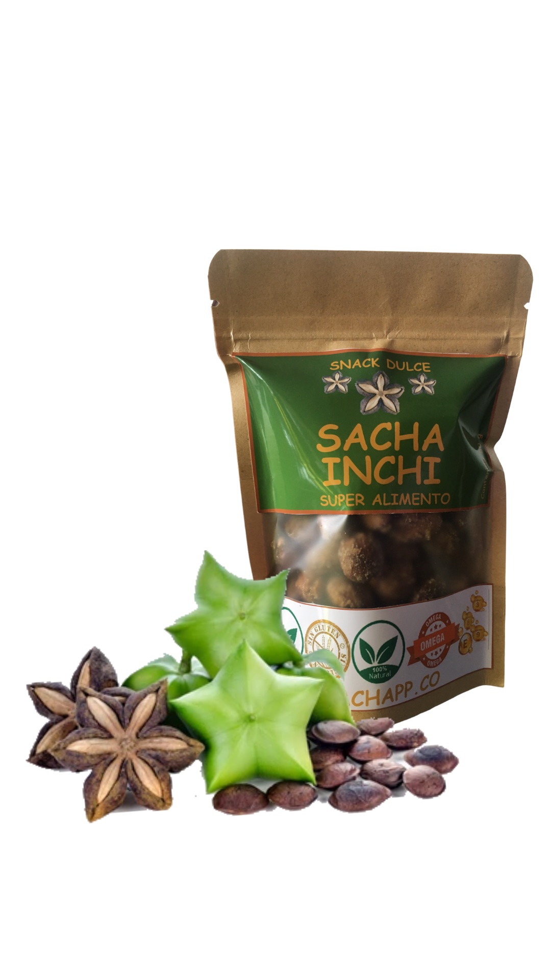 Snack dulce de sacha Inchi – Talego