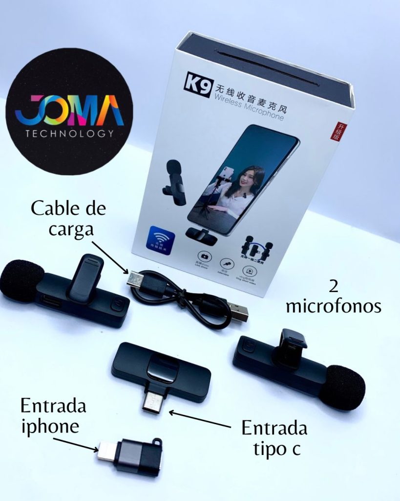 Microfono Inalambrico K9 Android Y Iphon – Talego