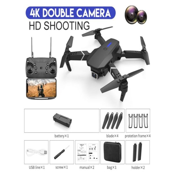 Drone Plegable Inteligente 4k Ultra Hd – Talego