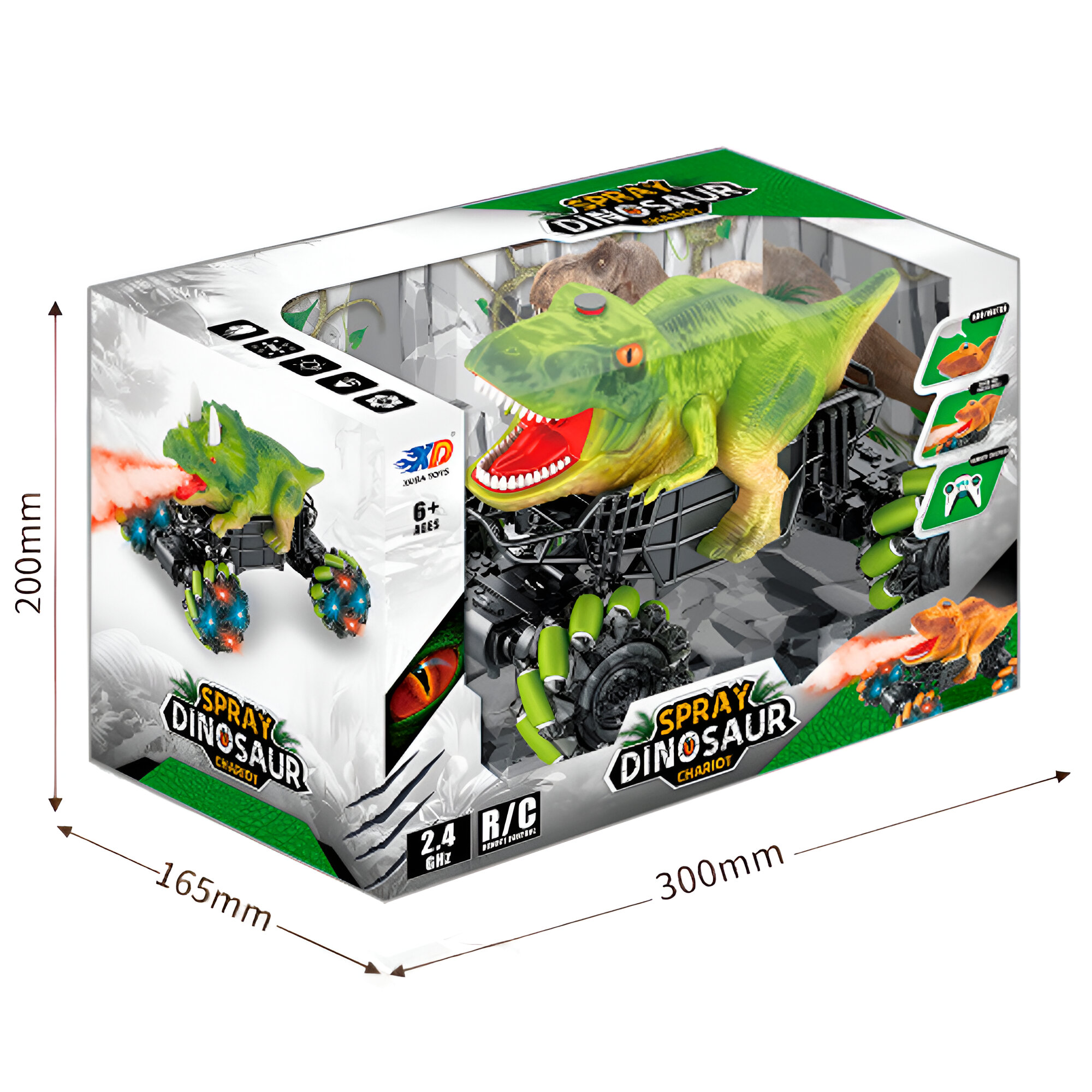 Carro Dinosaurio Tiranosaurio Rex Recarg – Talego