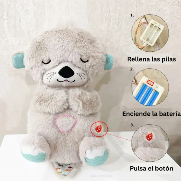 Nutria Peluche Que Respira Luz Y Sonido – Talego