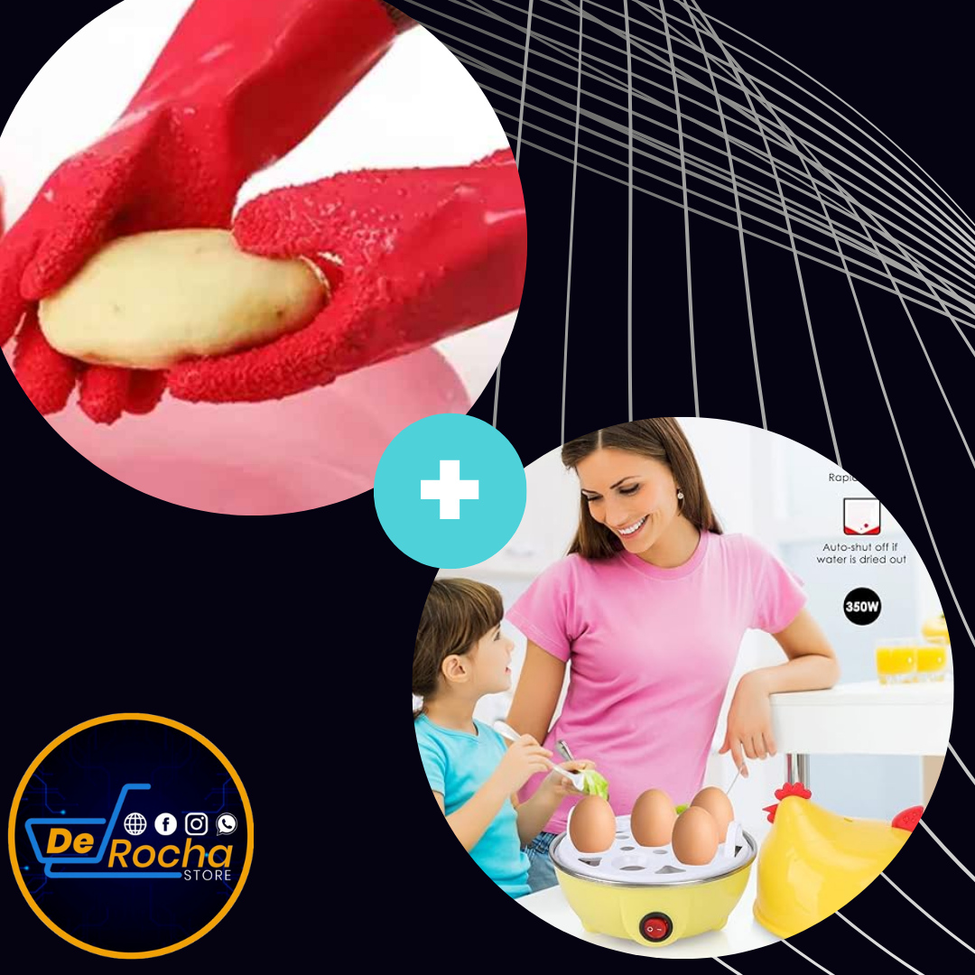 Combo Hervidor Huevos Guante Protector – Talego