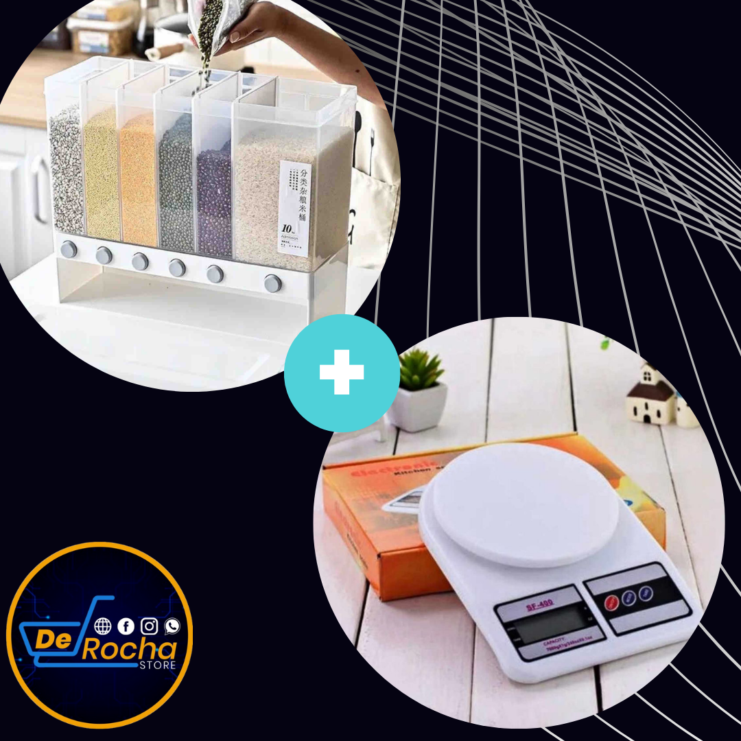 Combo Dispensador Cereales Gramera – Talego