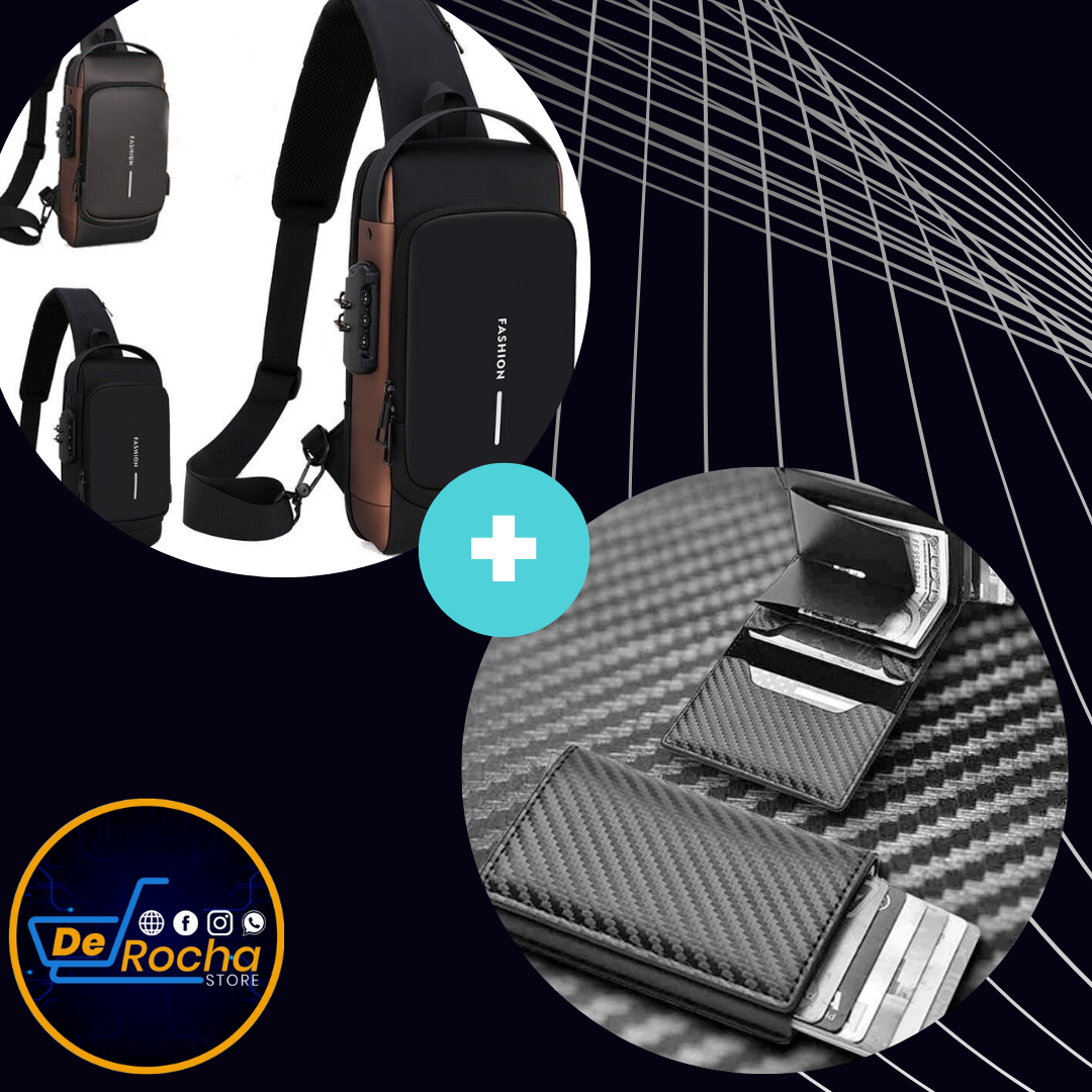 Combo Bolso Seguridadbilletera Anticlon – Talego