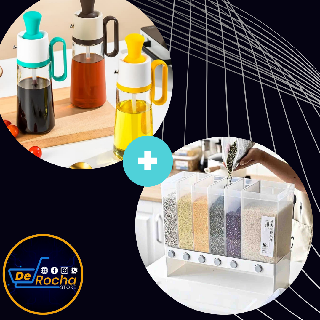 Combo Dispensador Cerealesdispe Aceite – Talego