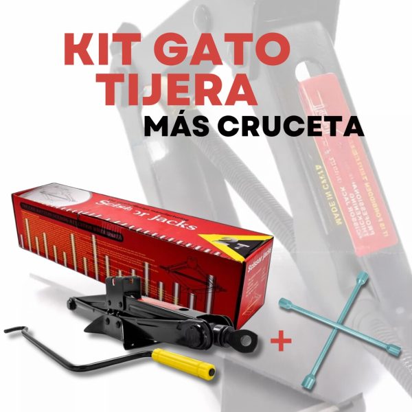 Kit Gato Tijera Mas Cruceta – Talego