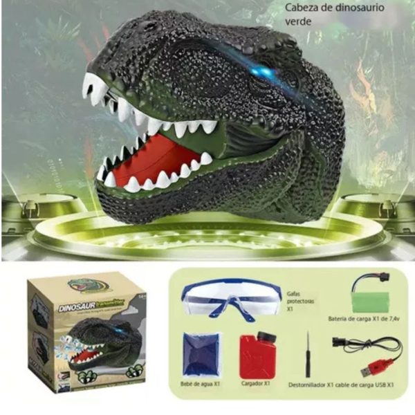 Pistola Dinosaurio Hidrogel Luz Y Sonido – Talego