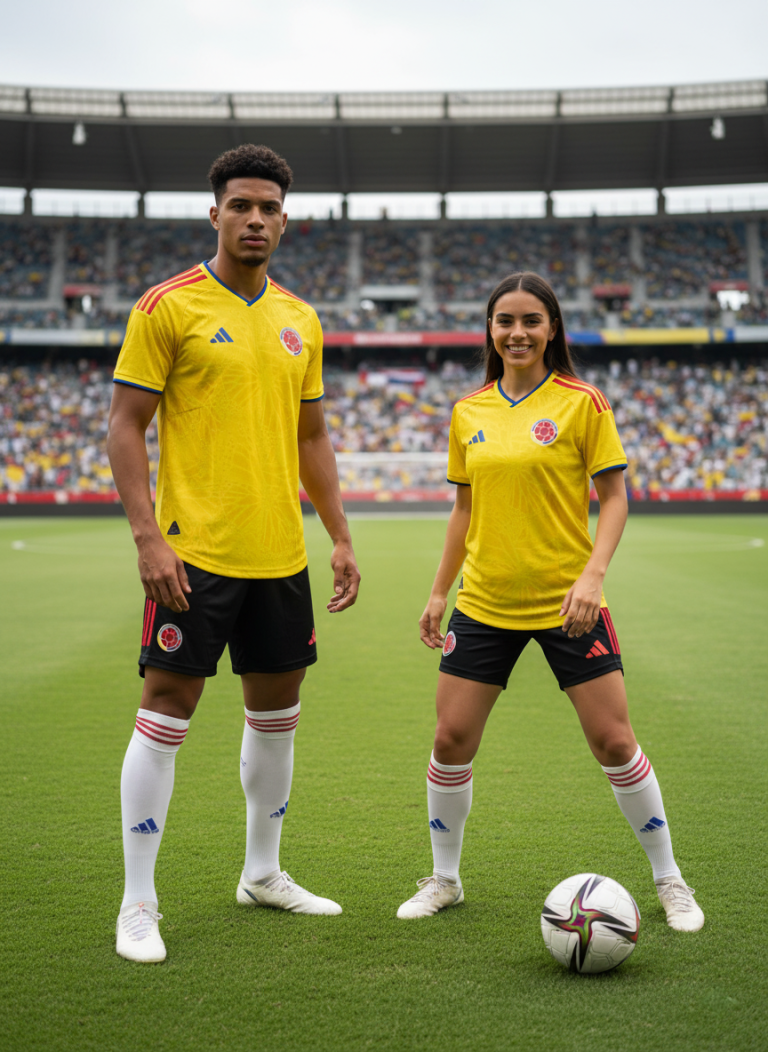 Camiseta Colombia Mundial 2026 – Talego