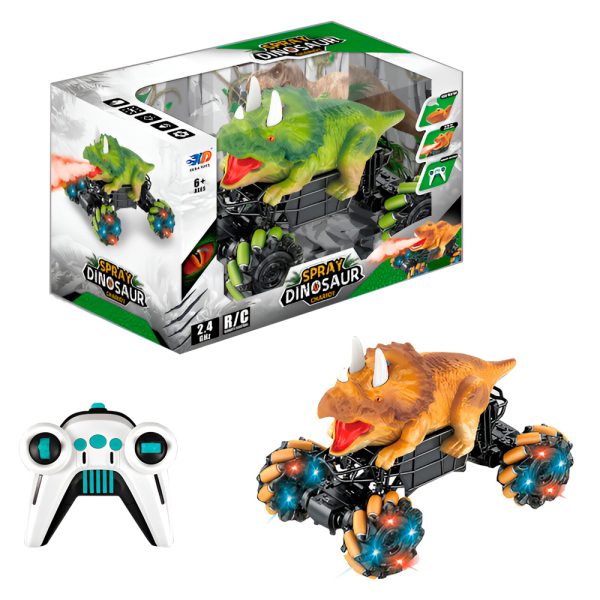 Carro Dinosaurio Triceraptos Recargable – Talego