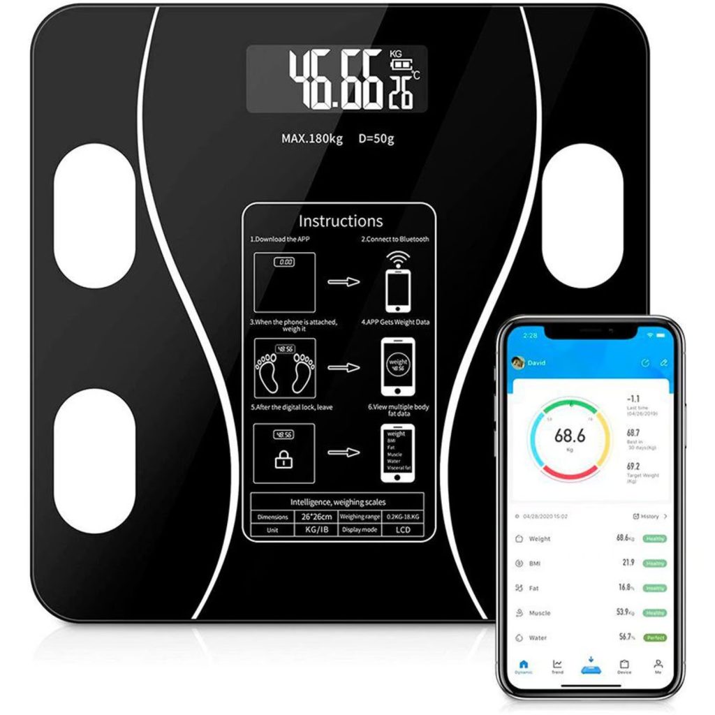 Báscula Inteligente Pesa Bluetooth – Talego