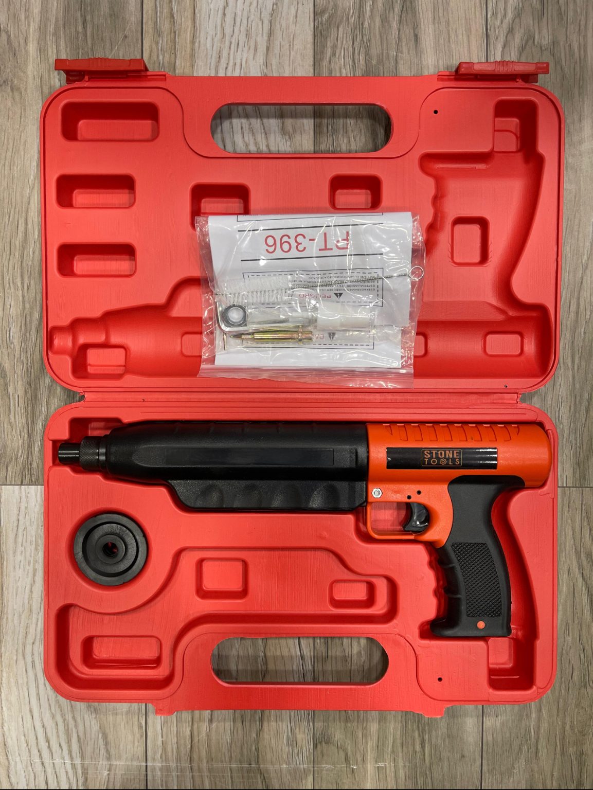Pistola De Fijación Con Silenciador – Talego